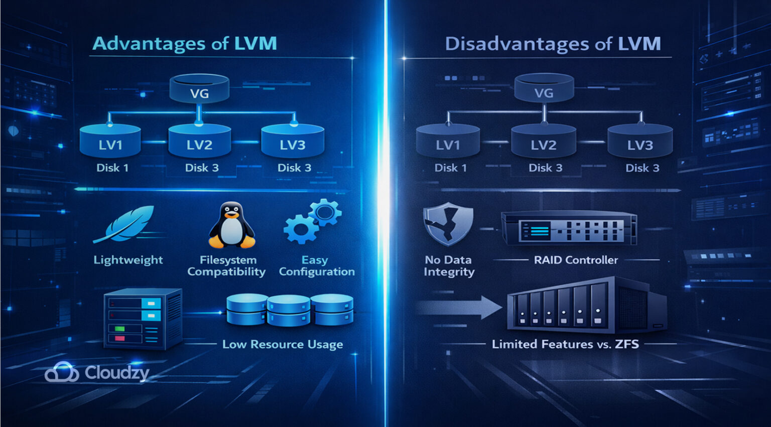 LVM Vs. ZFS: Which Volume Manager Is Best When Using Linux