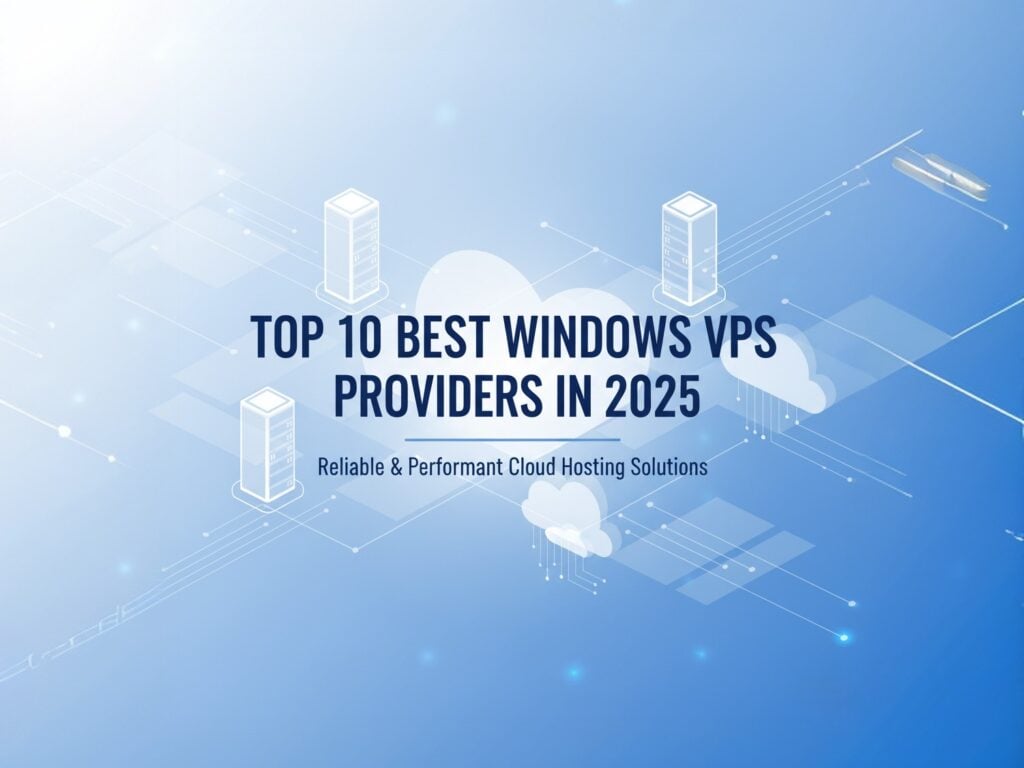 Top 10 Best Windows VPS Providers in 2025 · Cloudzy Blog