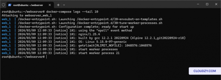 Docker Compose Logs Easy Guide With Practical Examples 4582