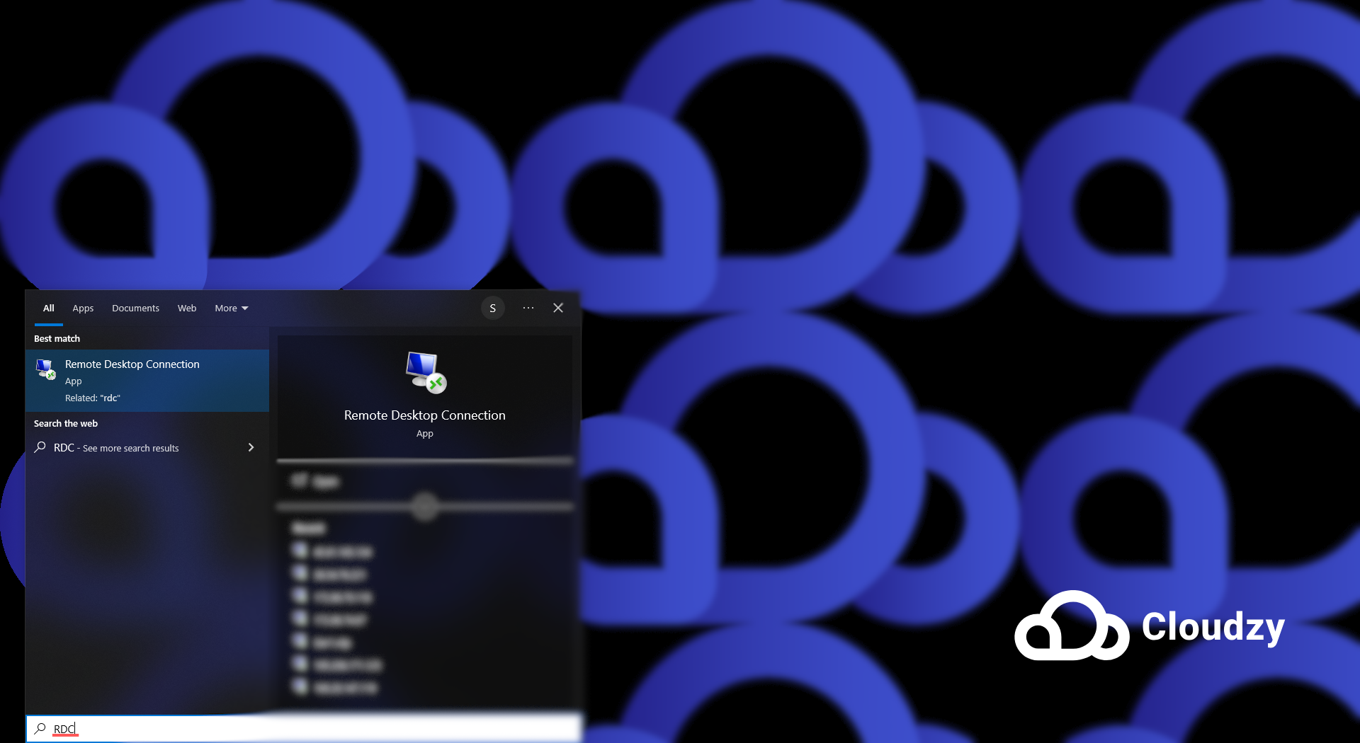 How to Connect to VPS on Windows Using RDP | Cloudzy