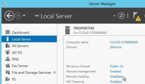 How To Enable RDP In Windows Server 2012
