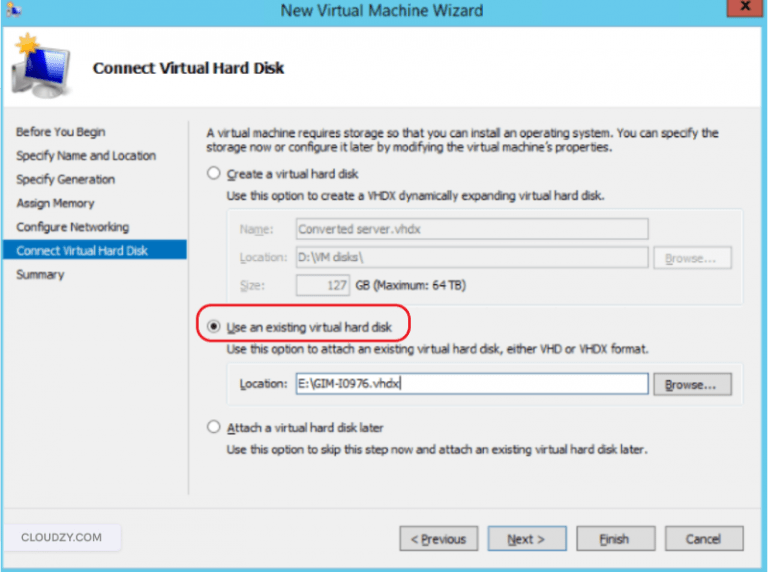 Guideline To Virtualize A Physical Machine Using Disk2VHD